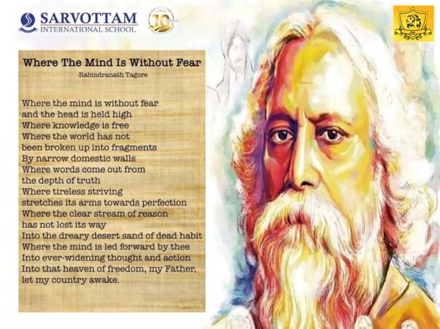 RABINDRA NATH TAGORE RABINDRA NATH TAGORE | PPT