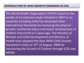 Integrated Child Development Scheme | PPTX