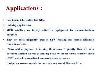 LEO, MEO and Satellite Navigation system.pptx