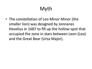 Leo minor | PPT