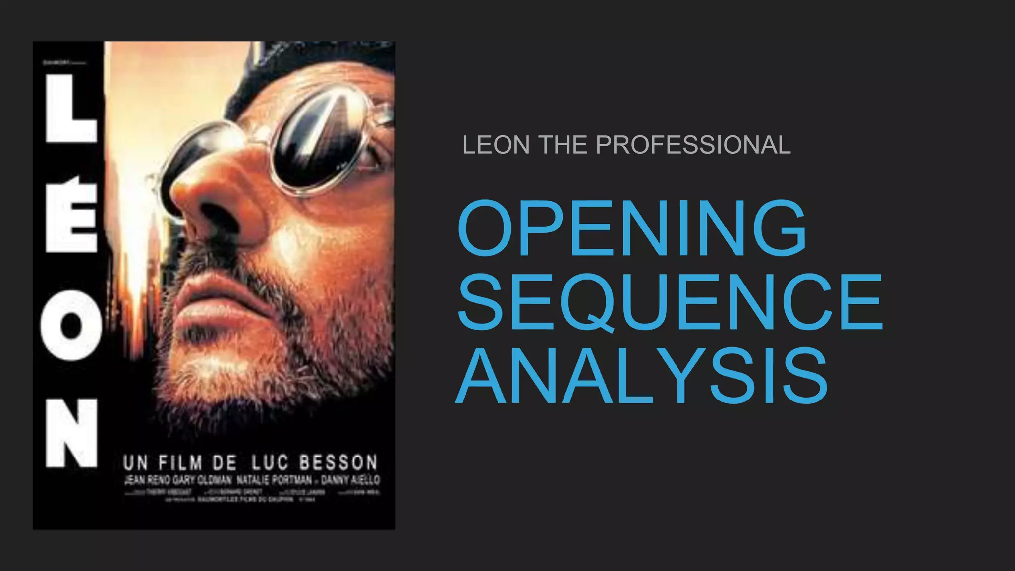 Leon Opening Sequence Analysis | PPT