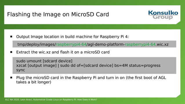 Automotive Grade Linux on Raspberry Pi: How Does It Work? | PDF