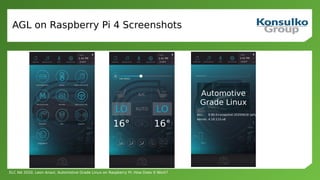 Automotive Grade Linux on Raspberry Pi: How Does It Work? | PDF