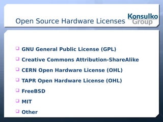 Free and Open Source Software Tools for Making Open Source Hardware | PDF