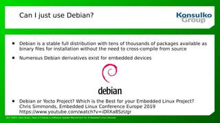 How to Choose a Software Update Mechanism for Embedded Linux Devices | PDF