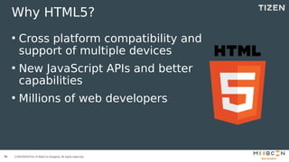 Developing HTML5 applications for Tizen | PDF