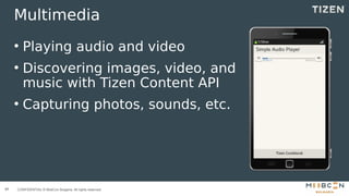 Developing HTML5 applications for Tizen | PDF