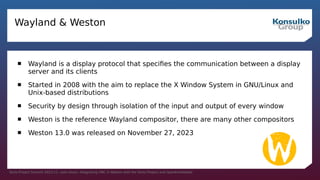 Integrating VNC in Weston with the Yocto Project and OpenEmbedded | PDF