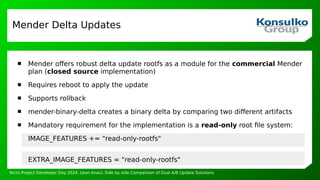 Side by Side Comparison of Dual A/B Update Solutions with the Yocto ...