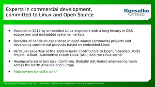 Side by Side Comparison of Dual A/B Update Solutions with the Yocto Project | PDF