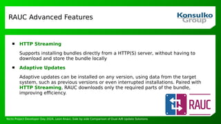 Side by Side Comparison of Dual A/B Update Solutions with the Yocto ...