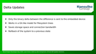 Side by Side Comparison of Dual A/B Update Solutions with the Yocto ...