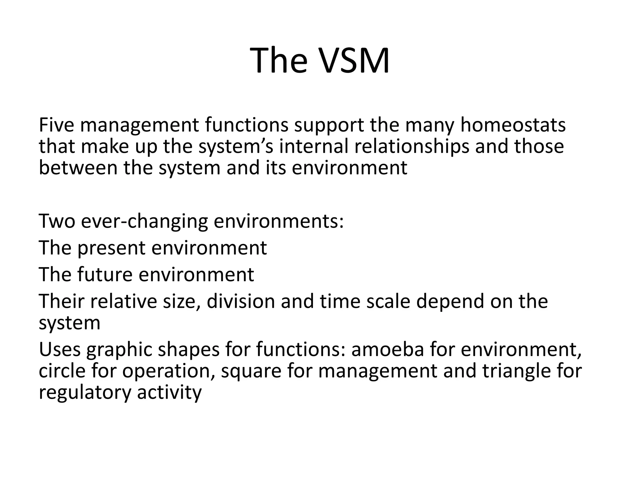 Stafford Beer’s Viable System Model and Team Syntegrity Process | PPTX