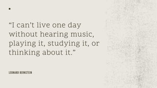 Leonard Bernstein Quotes | PDF