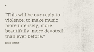 Leonard Bernstein Quotes | PDF