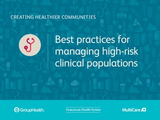 Best Practices for Managing High-Risk Clinical Populations | PPT ...