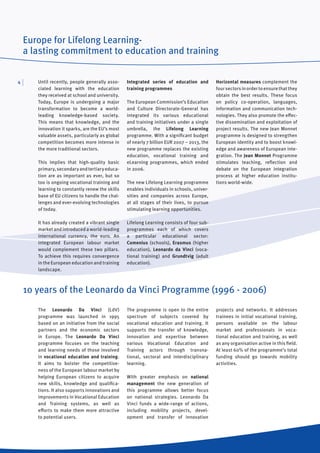 Leonardo da Vinci Programme success stories | PDF | Vocational Training | Careers