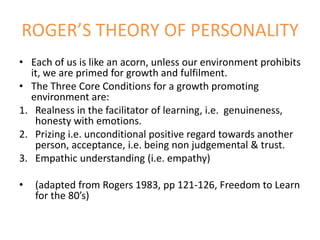 Leonardo - VET - Interpersonal Communication Skills - Carl Rogers and ...