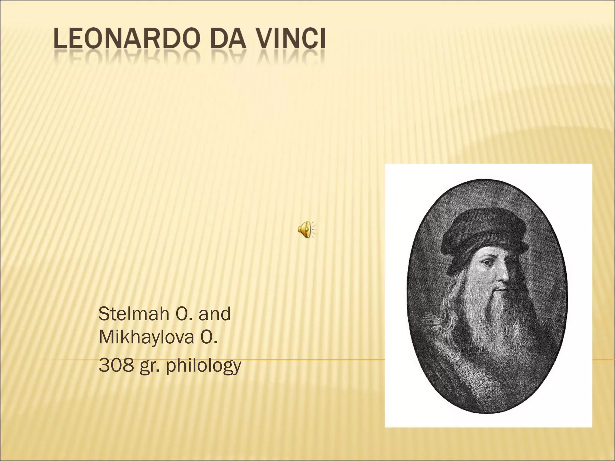 Leonardo Da Vinci | PPT