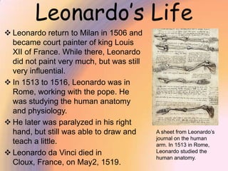 Leonardo Da Vinci | PPT