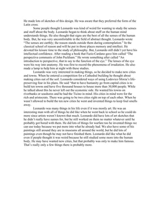 Leonardo Da Vinci | PDF