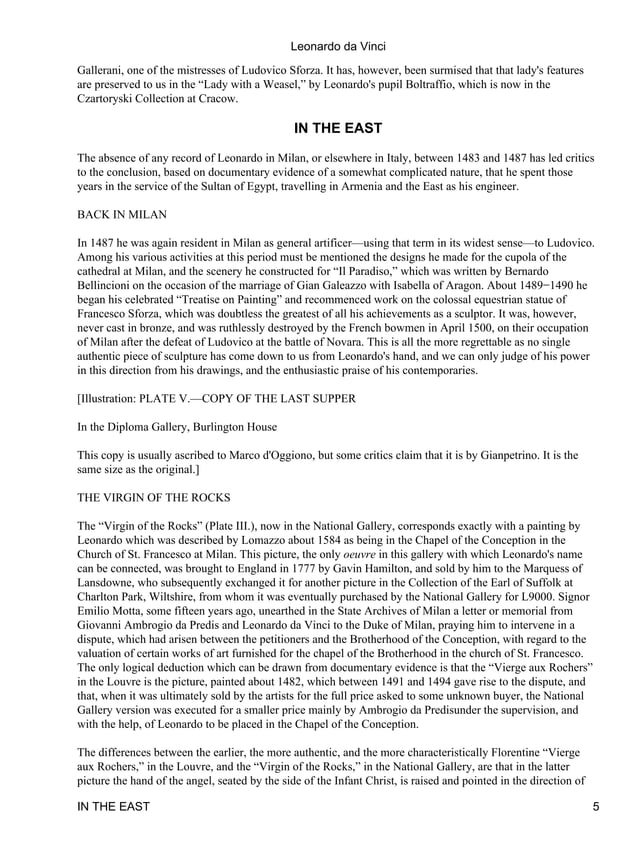 Leonardo da vinci | PDF