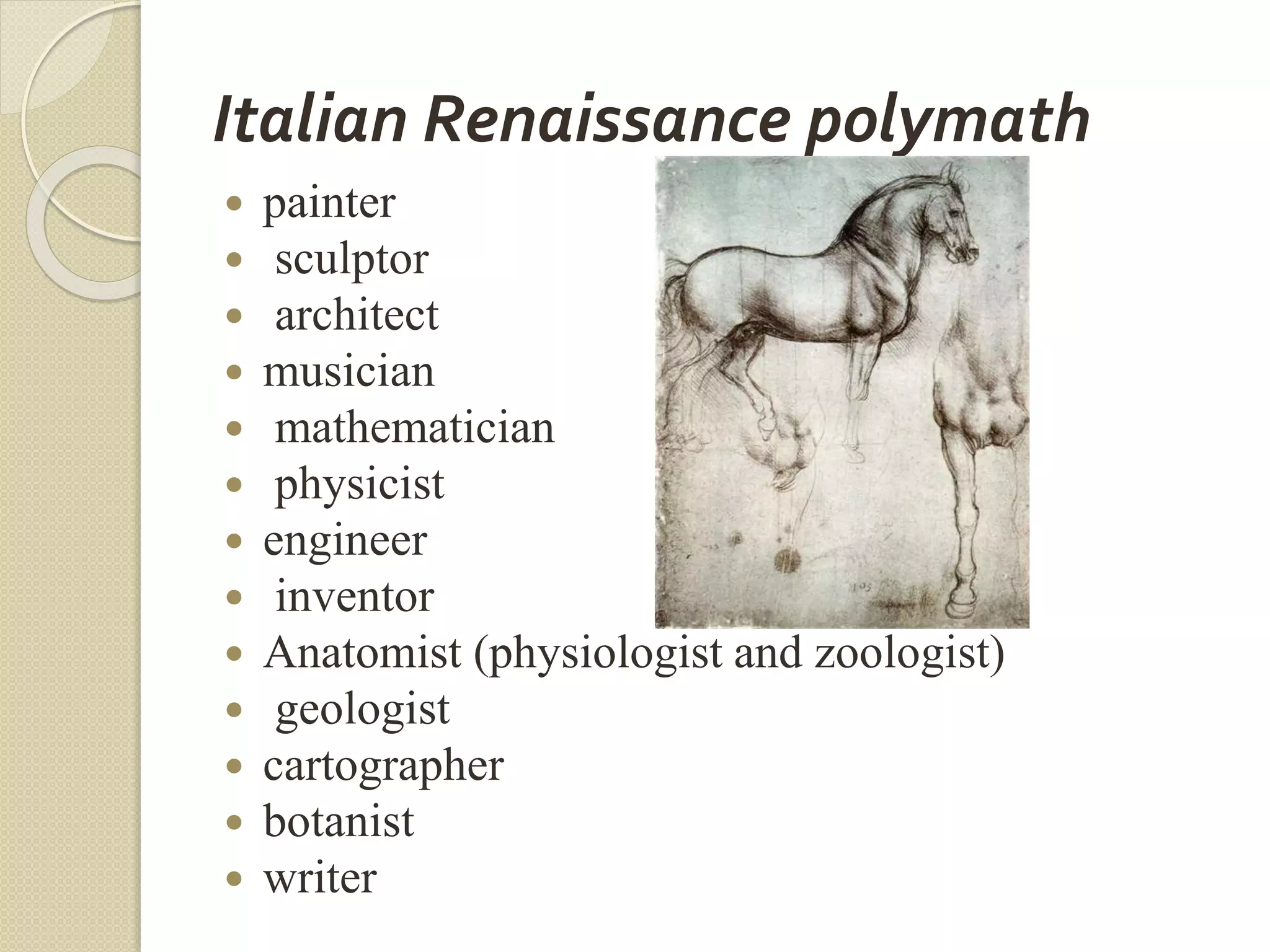 Leonardo da vinci presentation | PPTX