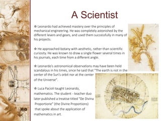 Leonardo da Vinci | PPT