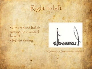 Leonardo da vinci | PPT