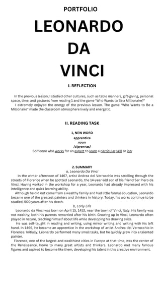 LEONARDO DA VINCI tttttttttttttttttttttttttttttttttttttttttttttt | PDF