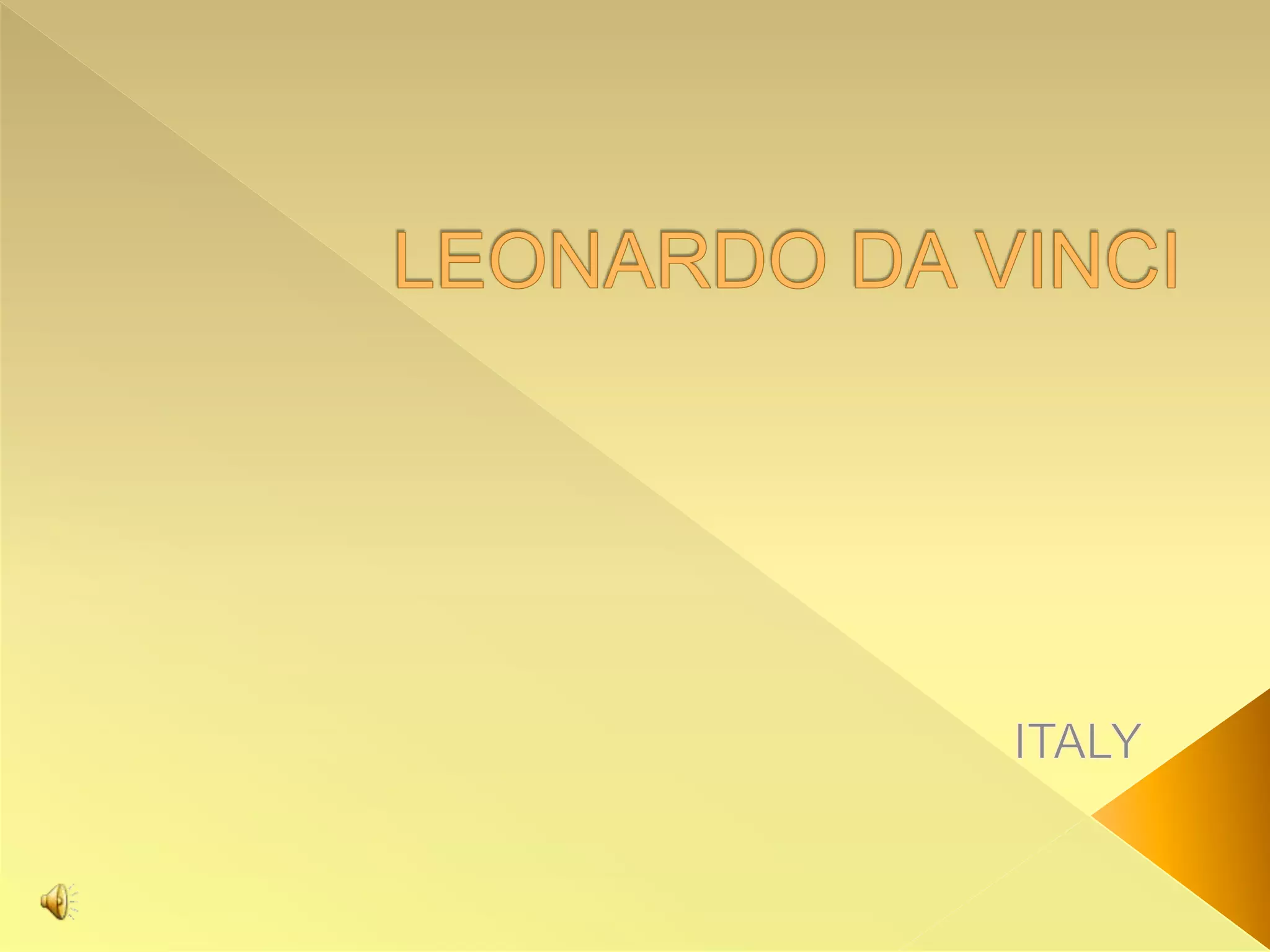 Leonardo da Vinci Biography | PPT