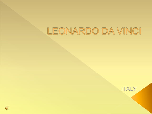 Leonardo da Vinci Biography | PPT