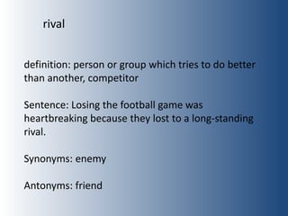 Leonardo´s horse vocab lesson | PPT