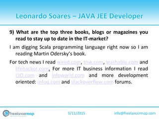 Leonardo Soares – Java Jee Developer | PDF