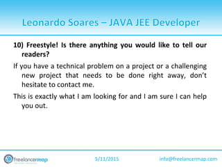 Leonardo Soares – Java Jee Developer | PDF