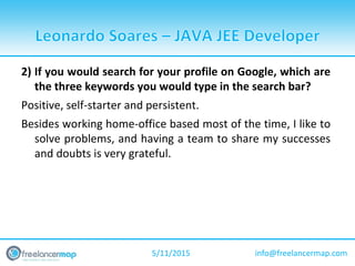 Leonardo Soares – Java Jee Developer | PDF