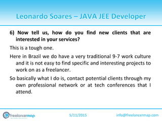Leonardo Soares – Java Jee Developer | PDF