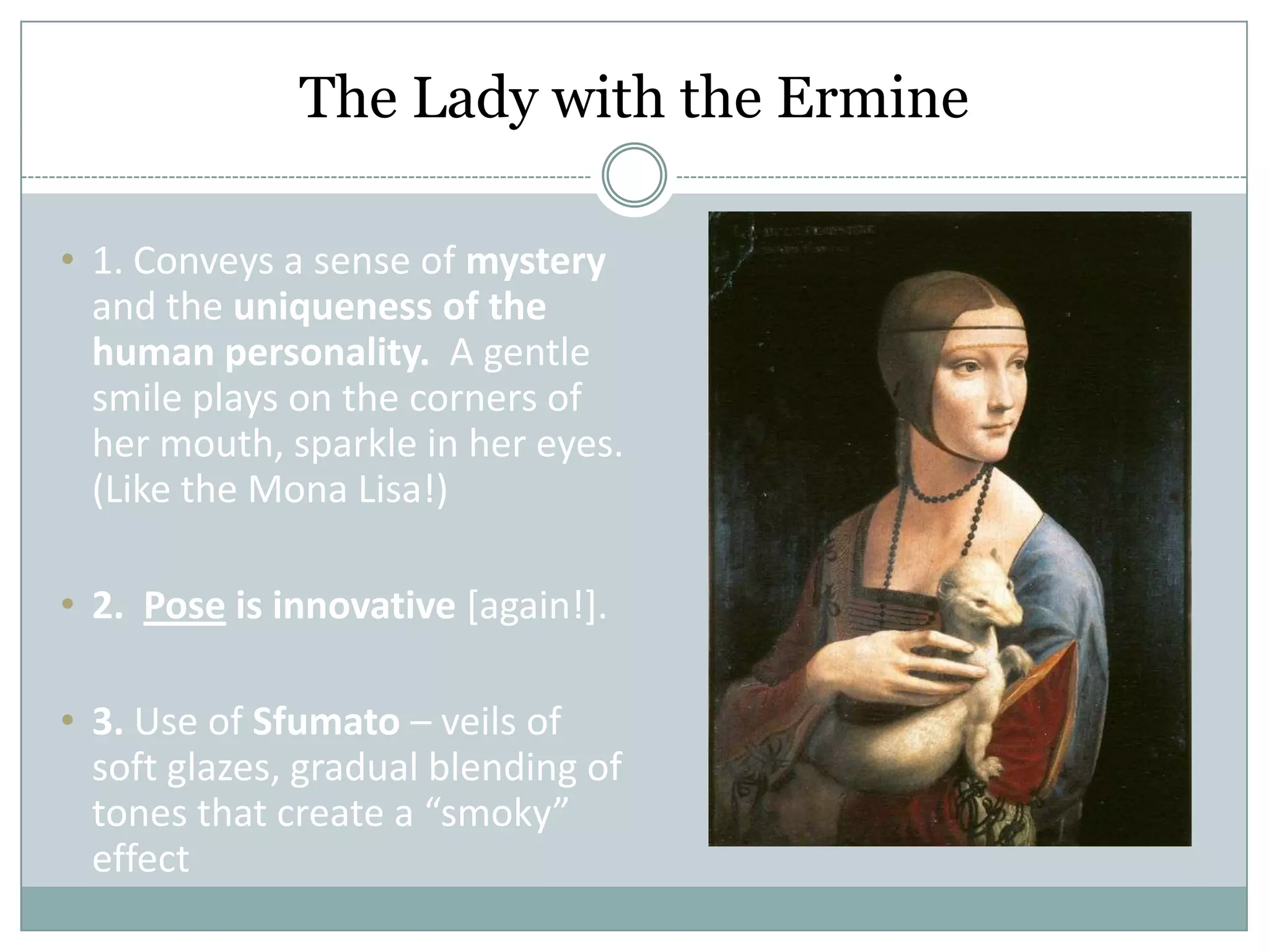 Leonardo's portraits blog | PPTX