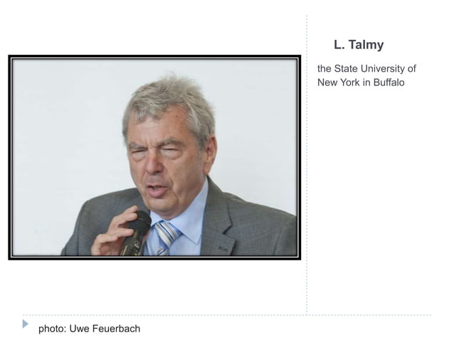L. Talmy's Cognitive Linguistics | PPT
