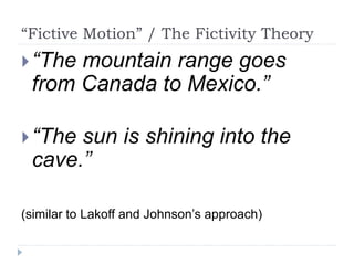 L. Talmy's Cognitive Linguistics | PPT