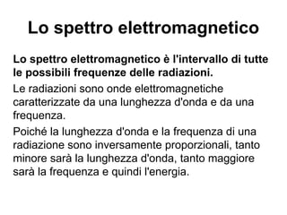 Le onde elettromagnetiche | PDF