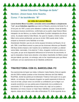 Leonel messi | DOCX