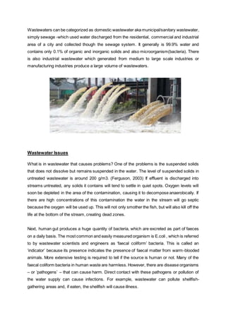 Sustainable wastewater treatment report | PDF
