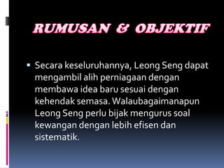 Leong seng enterprise | PPTX