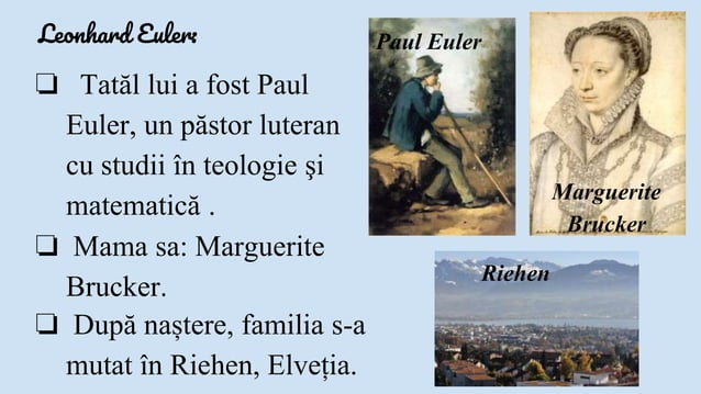 Leonhard Euler | PPT