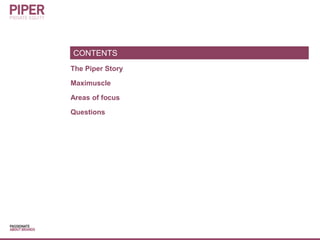 Ecommerce Forum: Leon Hughes - Piper | PPT