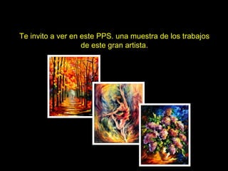 Leonid Afremov | PPS