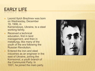 Leonid Ilyich Brezhnev | PPTX
