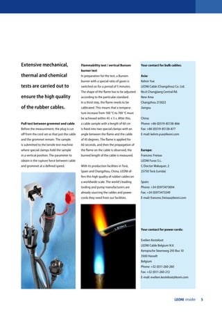 Leoni Insider 2011-I | PDF