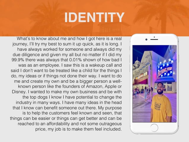 Personal Brand Exploration - Mark Leon | PPT